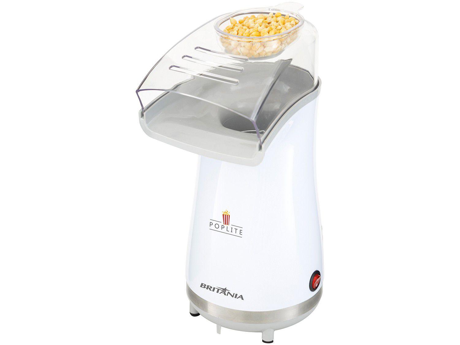 Pipoqueira Elétrica Britânia Poplite BPI01B - 1/2 Xícara de Pipoca ...