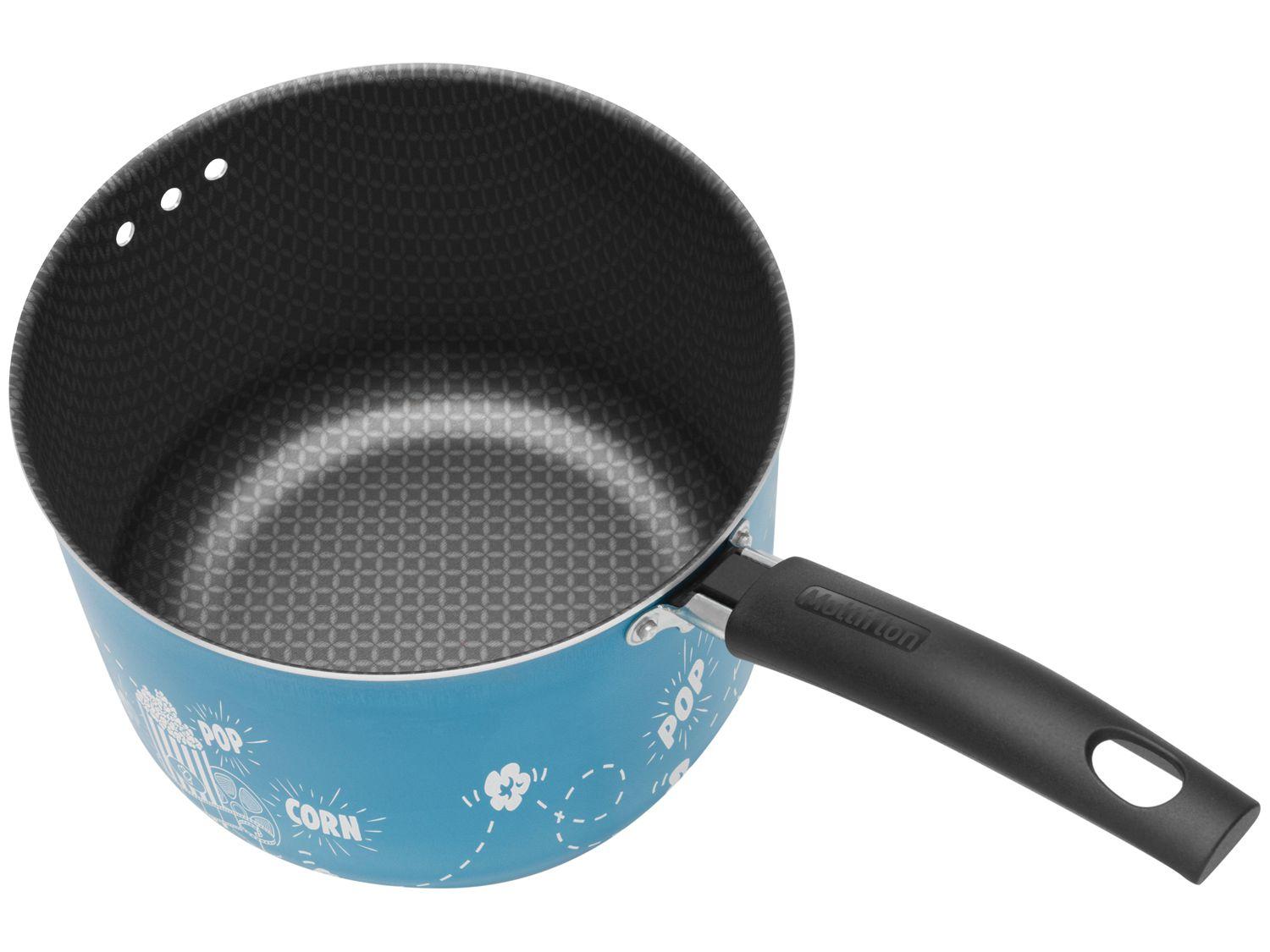 Pipoqueira Multiflon Azul Antiaderente - 3,8L