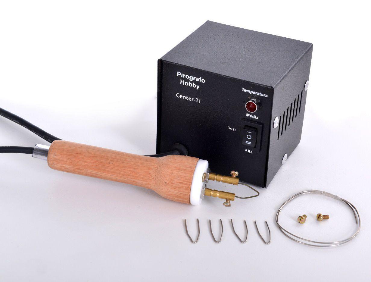 Pirógrafo Hobby 220V - Center-TI HB-220 - Pirógrafo - Magazine Luiza