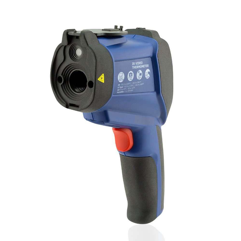 Pirômetro Óptico Alta Temperatura com Câmera Integrada 2200C IP-9862S ...