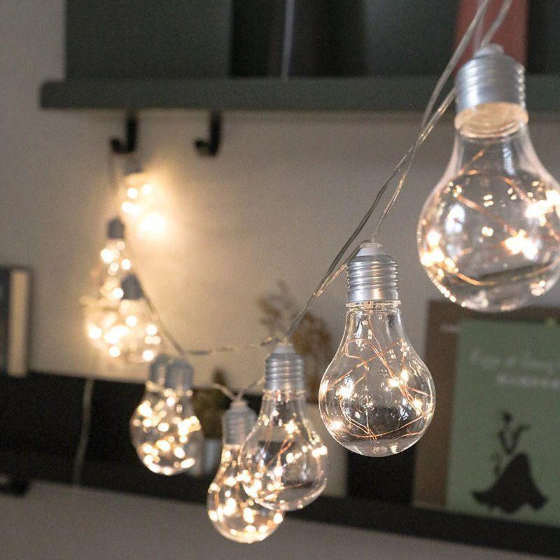 Pisca Pisca Lampada Bocal Led Natal Decoracao Branco Quente 3 metros ...