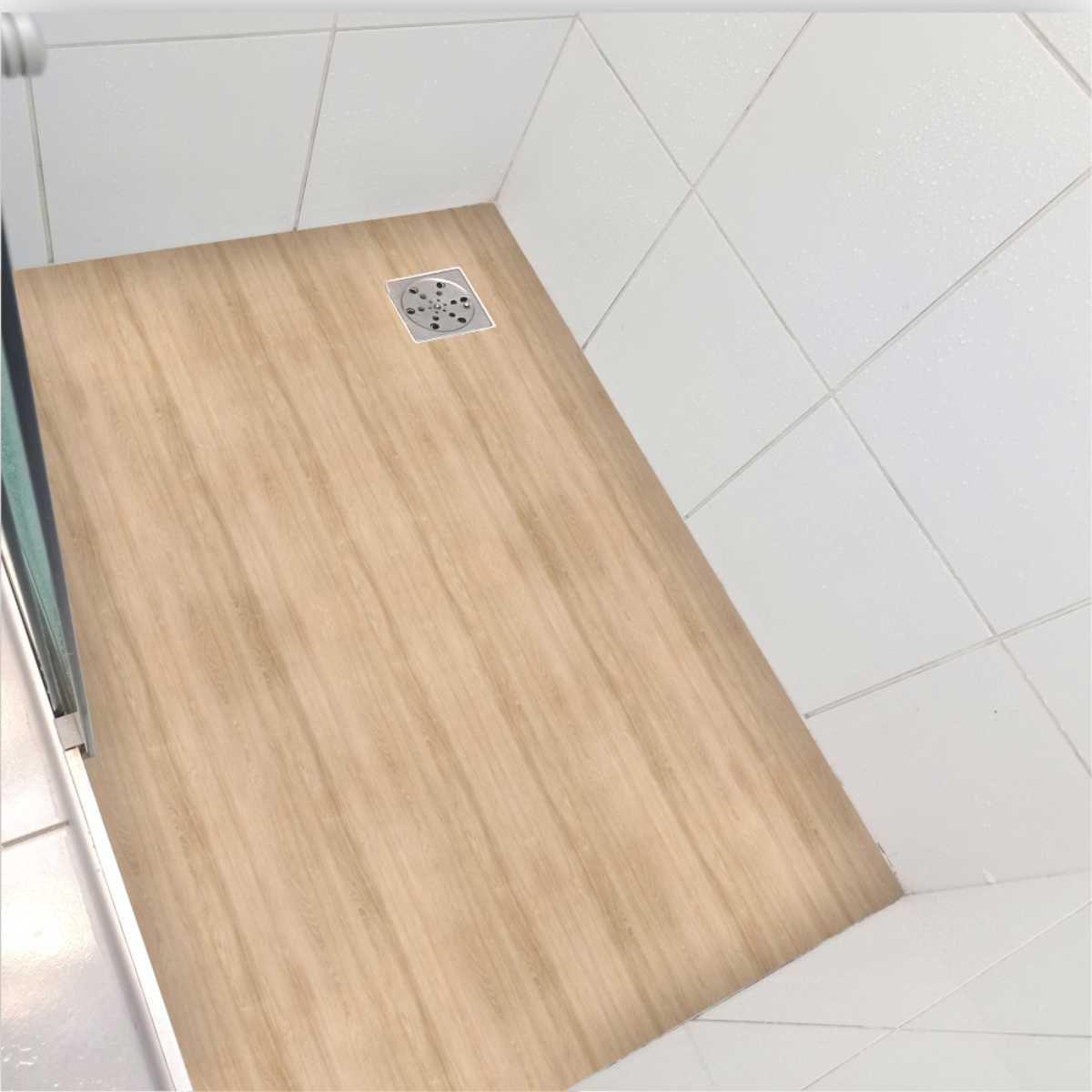 Piso vinil para box antiderrapante madeira amendola - Colacomigo - Piso ...