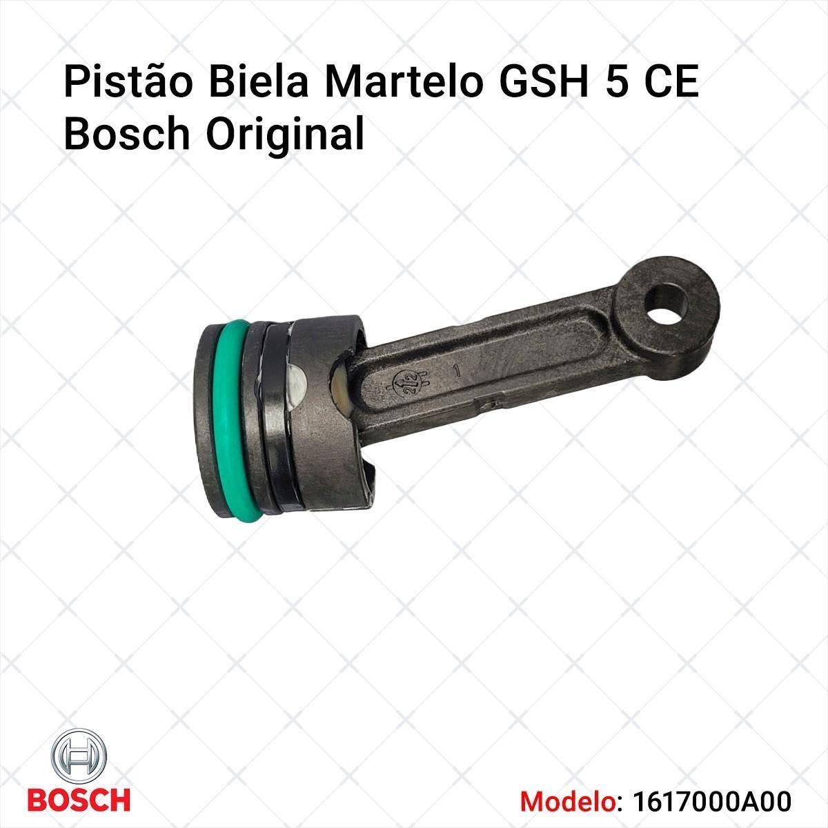 Pistao Aco Martelo Rompedor Bosch 11321 Gsh 5 E 3611C210E2 Pistao de Carro Magazine Luiza