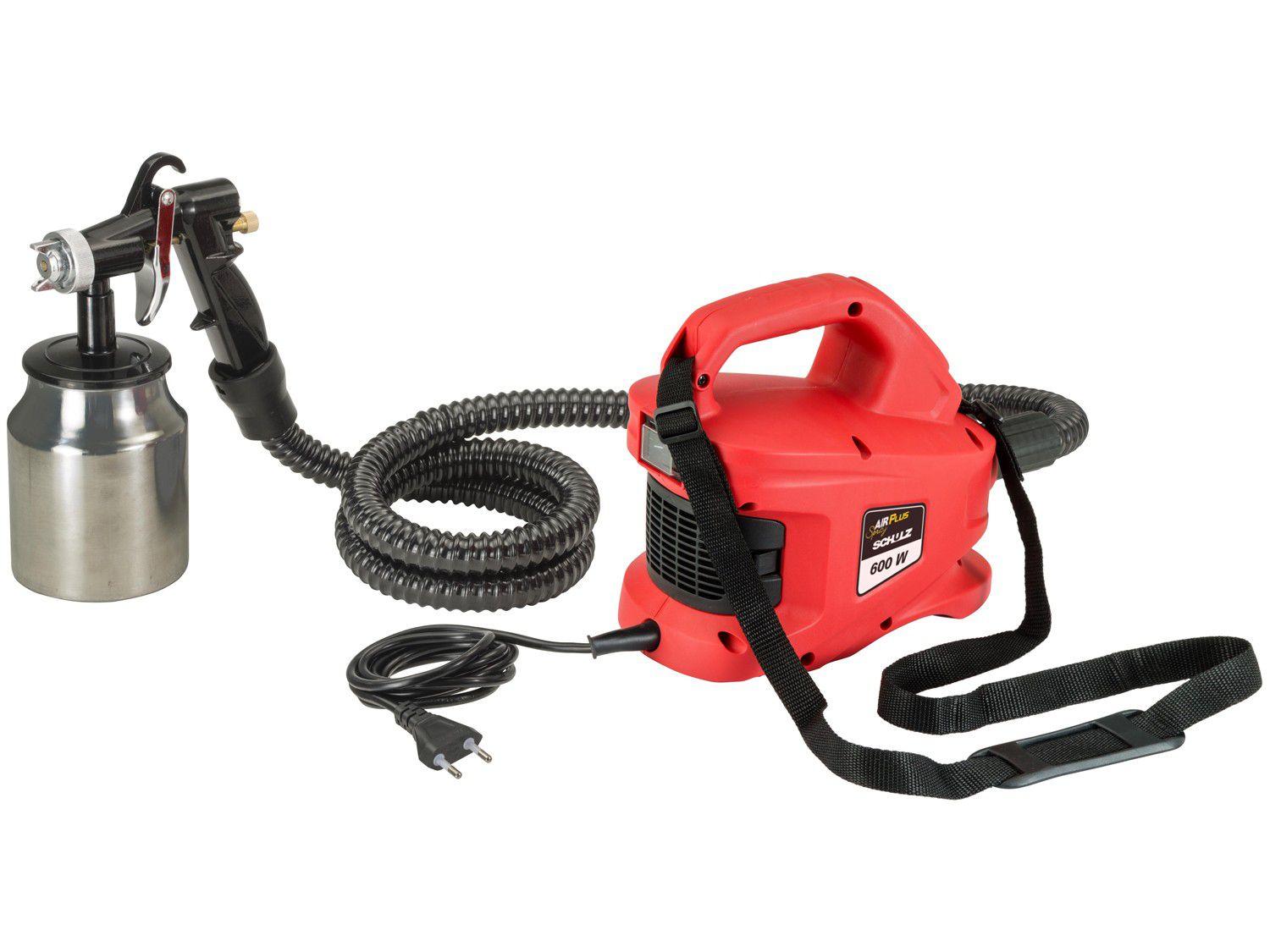 Pistola para Pintura Pulverizadora Schulz - Air Plus Spray 600W ...