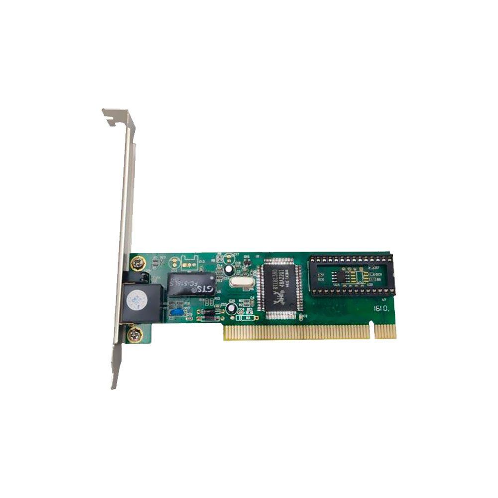Placa de Rede PCI Ethernet Rj45 Rede Pc 10/100 DP-01 - Dex - Placa de ...
