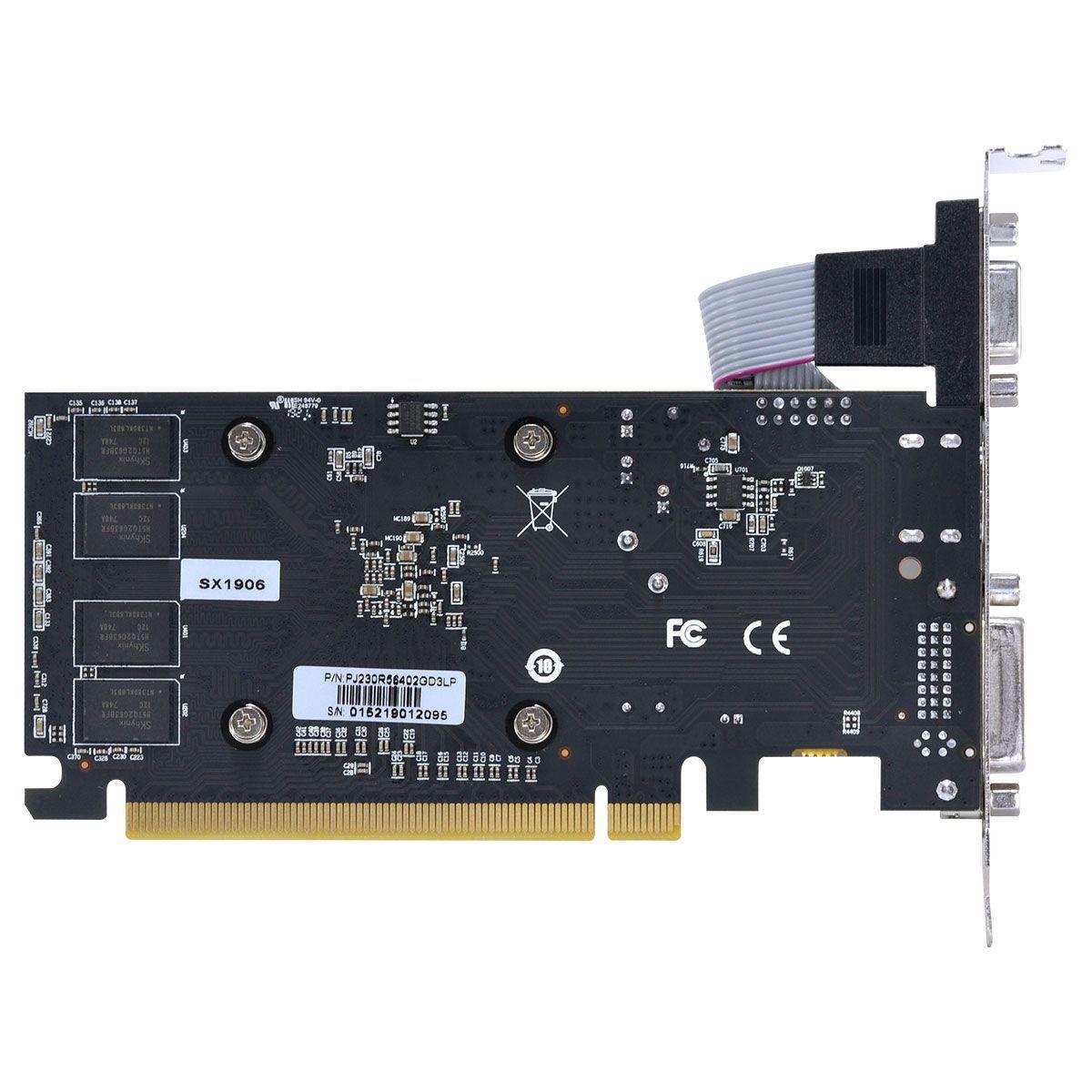 Placa de Vídeo AMD R5 230 Low Profile 2GB DDR3 64 Bits PcYes - Placa de ...