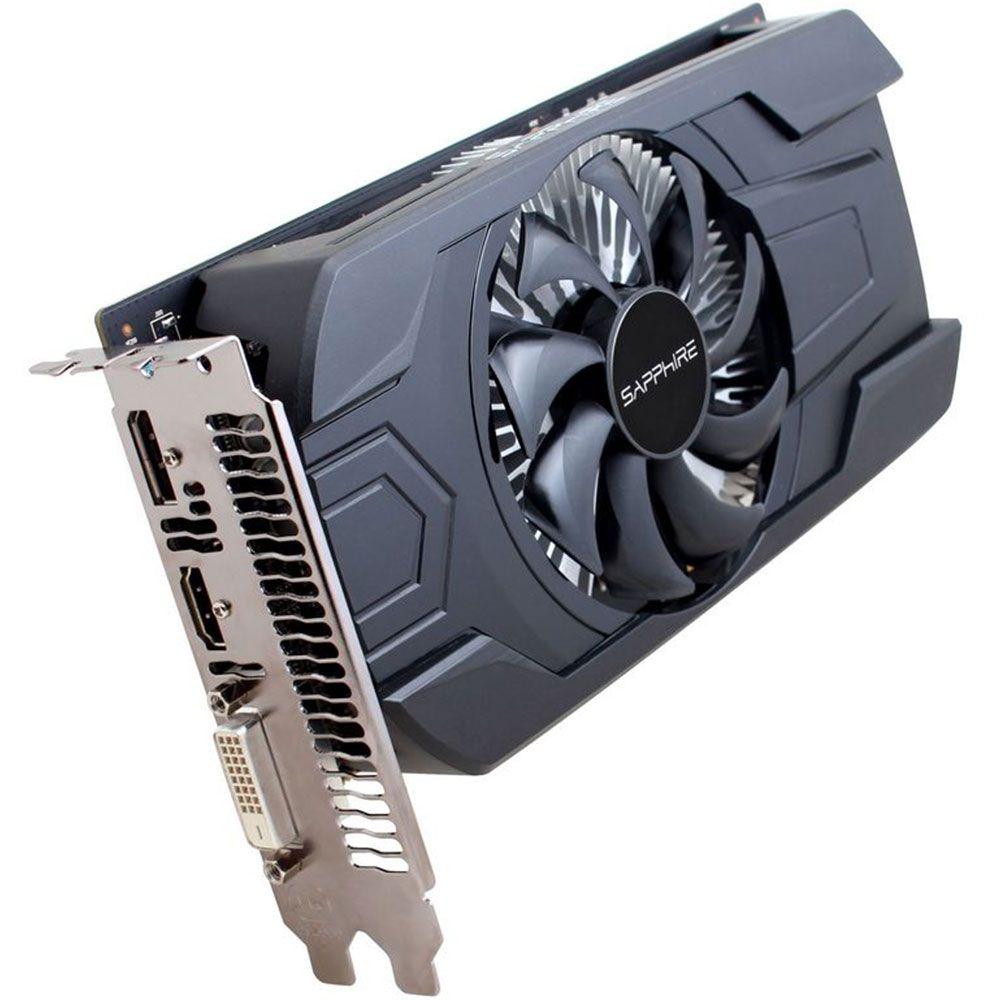 Placa de Vídeo Sapphire AMD Radeon RX 460 2G D5 OC Single Fan 2GB GDDR5 ...