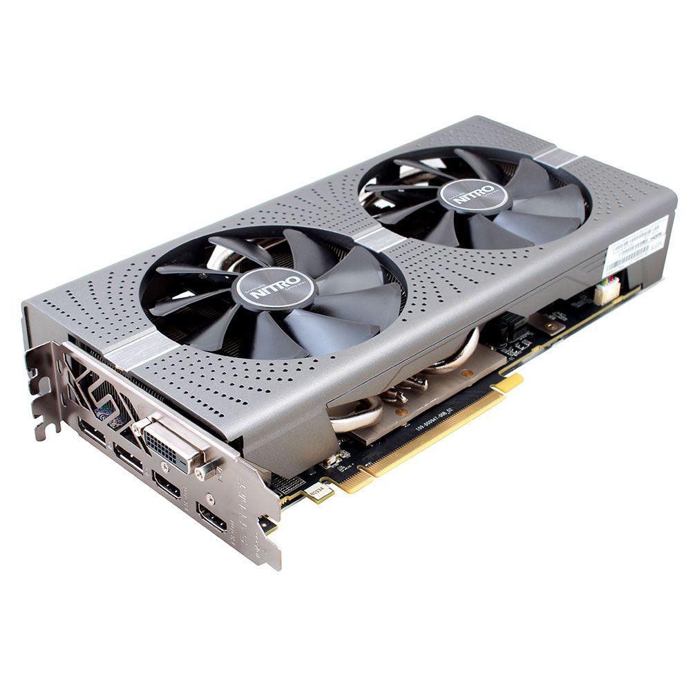 Placa de Vídeo Sapphire AMD Radeon RX 580 NITRO+ Limited Edition 8GB ...