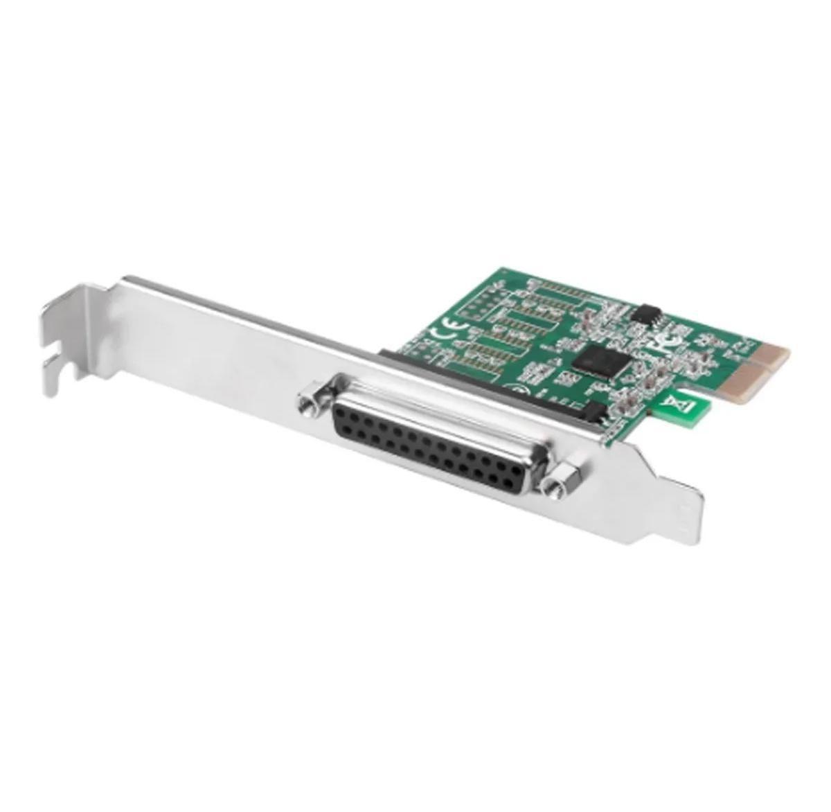 Placa Pci-Ex Pci Express Lpt Paralela Impressora - F.C - Placa de Rede ...
