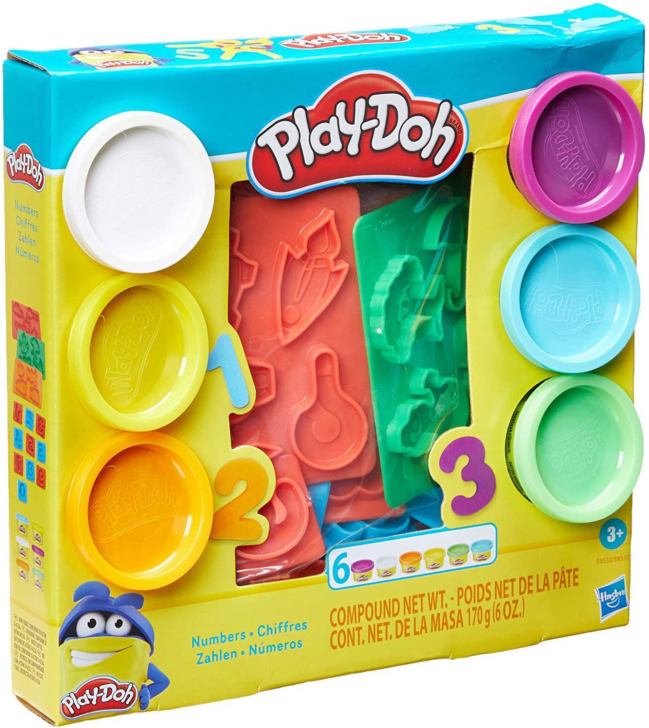 Play doh conjunto de numeros e8533 - HASBRO - Massinha - Magazine Luiza