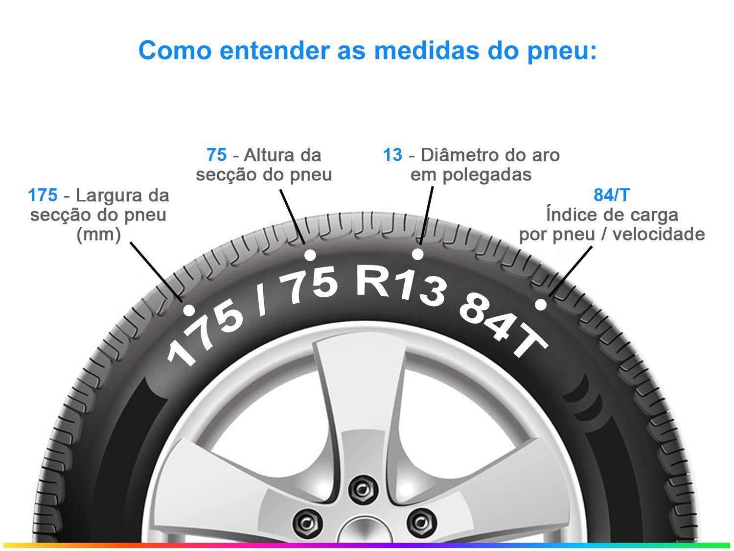 Pneu Aro 13” XBRI 175/75R13 84T Ecology Pneu Aro 13” XBRI 175/75R13 84T Ecology