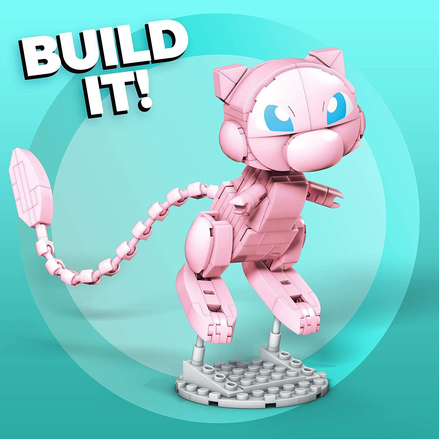 Pokemon Mew - Mega Construx - Blocos de Montar - Mattel - Blocos de ...