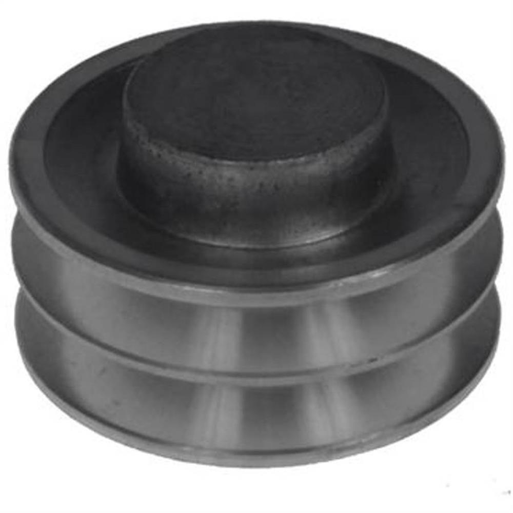 Polia de Alumínio 2 Canais A 3.1/2” / 90mm - PAL90A2 - MADEMIL - Polia ...