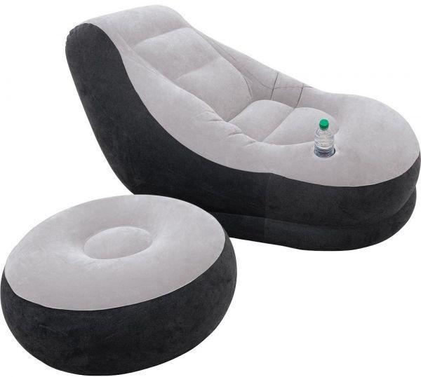 Poltrona Inflável Ultra Lounge Com Pufe Intex - Poltrona Inflável para ...