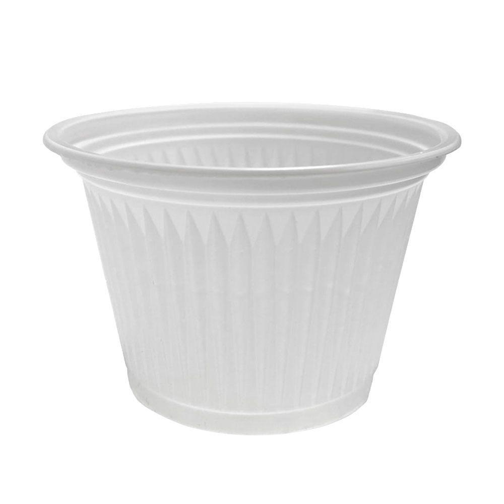 Pote Plástico Branco 100ml c/100 - Copobrás - Copobras - Pote ...