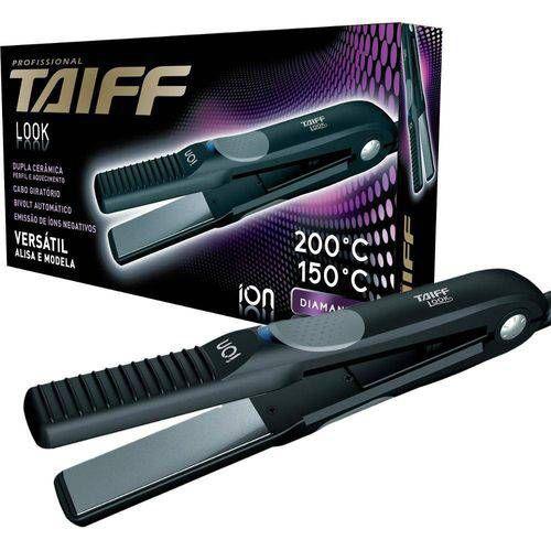 Prancha Taiff Cerâmica Look Íon 200ºC Bivolt - Chapinha / Prancha ...