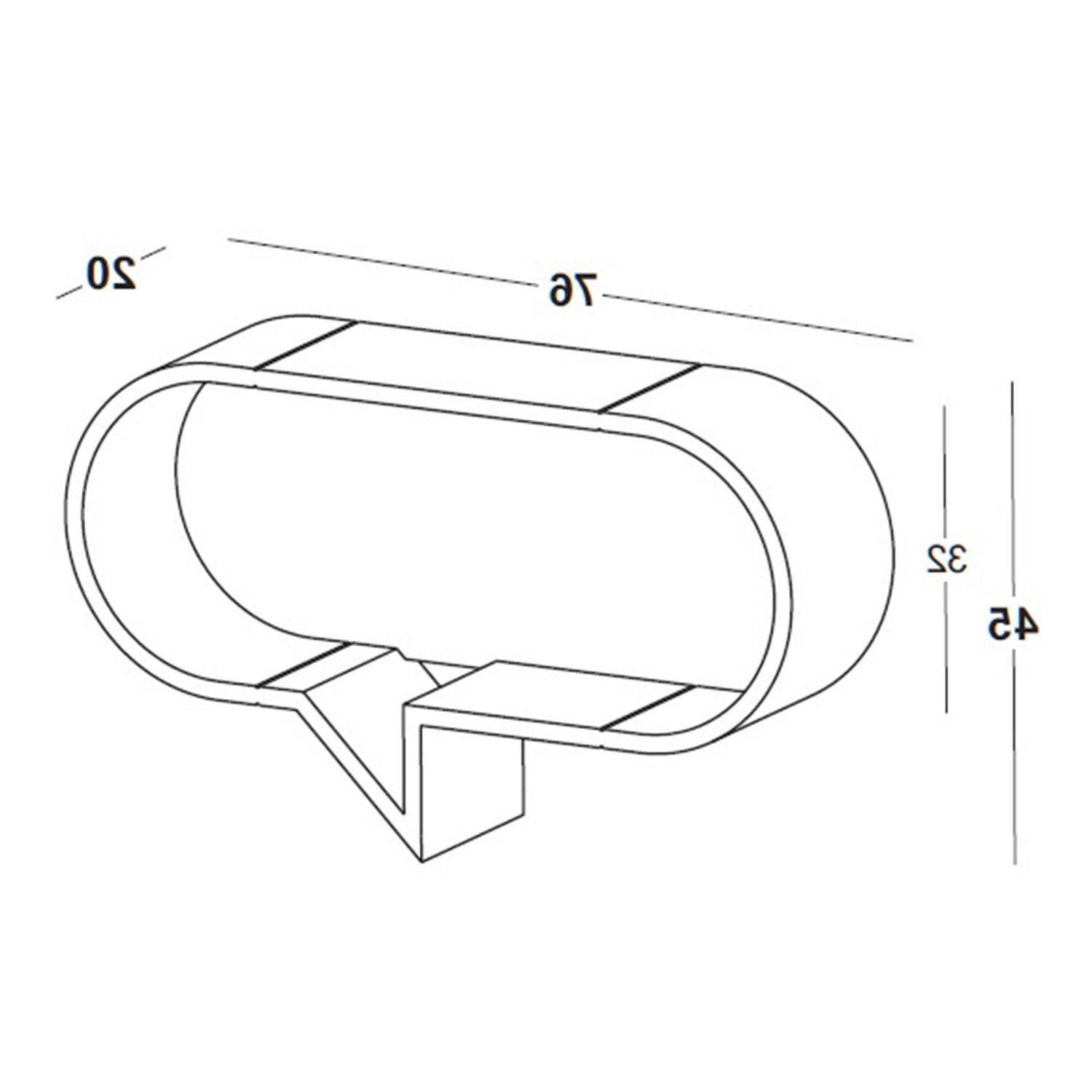 Prateleira Cartoon Oval Maxima Roxo - Móveis decorativos - Magazine Luiza