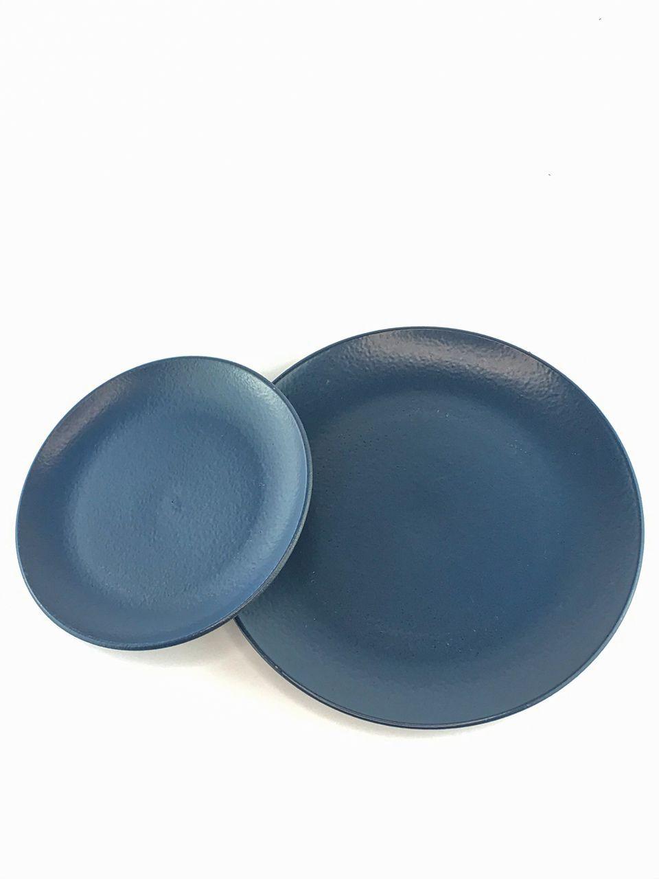 Prato raso veneza azul marinho - PORTO BRASIL - Prato Raso - Magazine Luiza