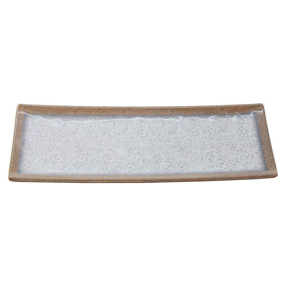 Prato Retangular Melamina Nippon 31Cm Mimo Style - Prato Raso ...