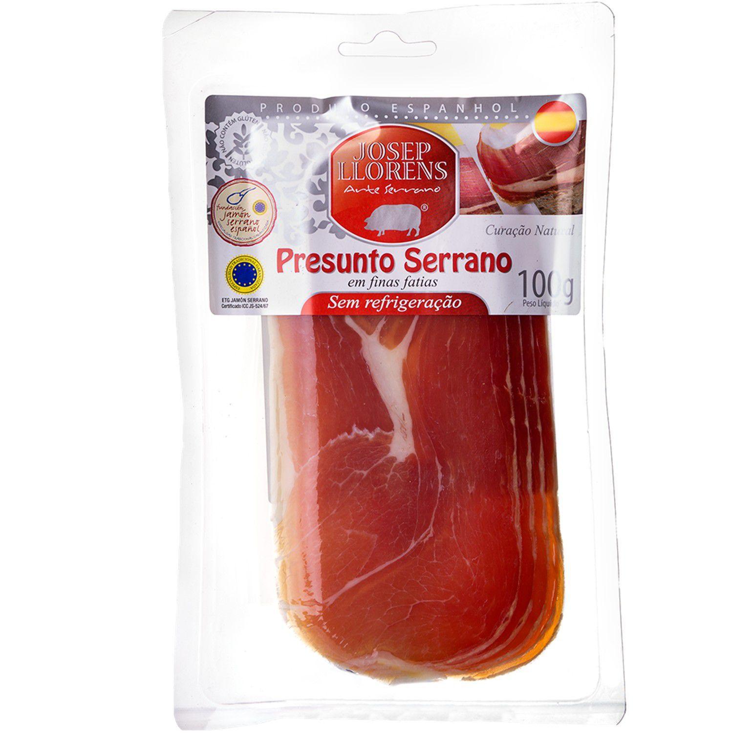 Presunto Serrano Espanhol JOSEF LLORENS 100g - Josep Llorens ...