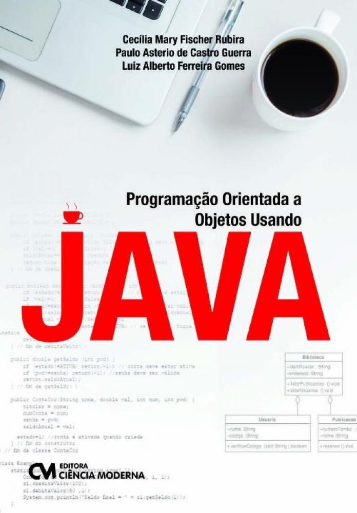 Programação Orientada A Objetos Usando Java Livros De Programação Magazine Luiza