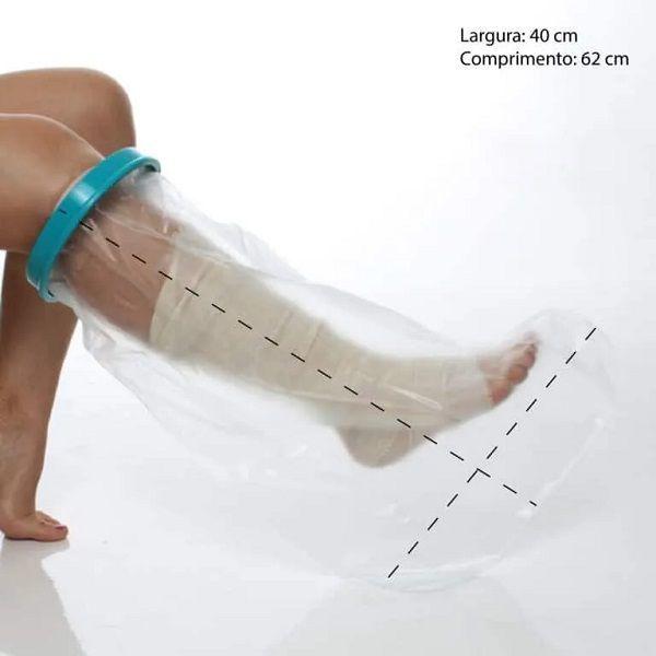 Protetor Impermeavel de Perna para Gesso Curativos - Longevitech ...