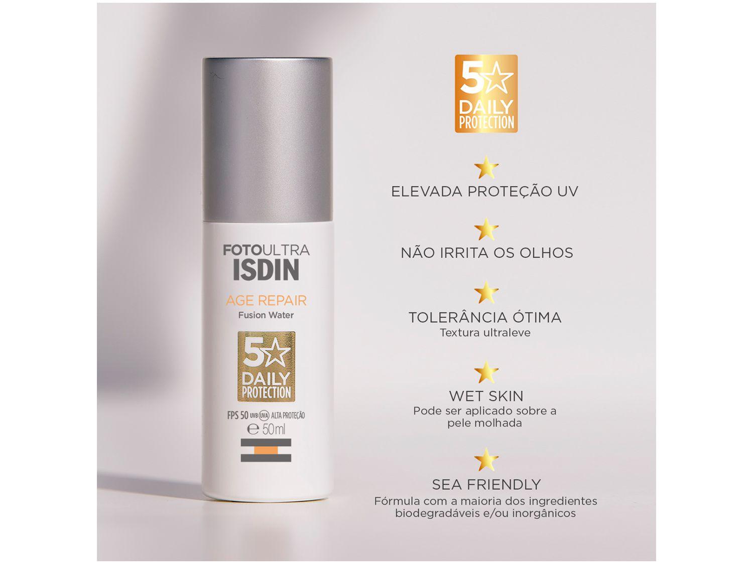 Protetor Solar Facial Isdin FPS 50 Age Repair 50ml