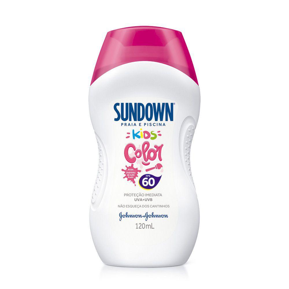 Protetor Solar Sundown Kids Color Tutti-Frutti FPS60 - Protetor Solar ...