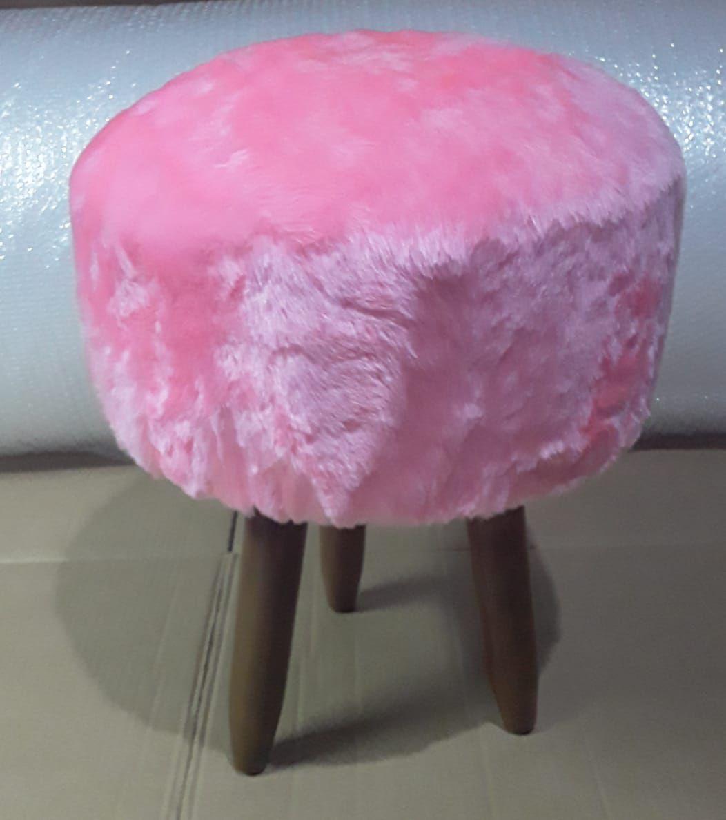 Puff redondo quarto menina rosa pink - pelucia pink - Puffs - Magazine ...