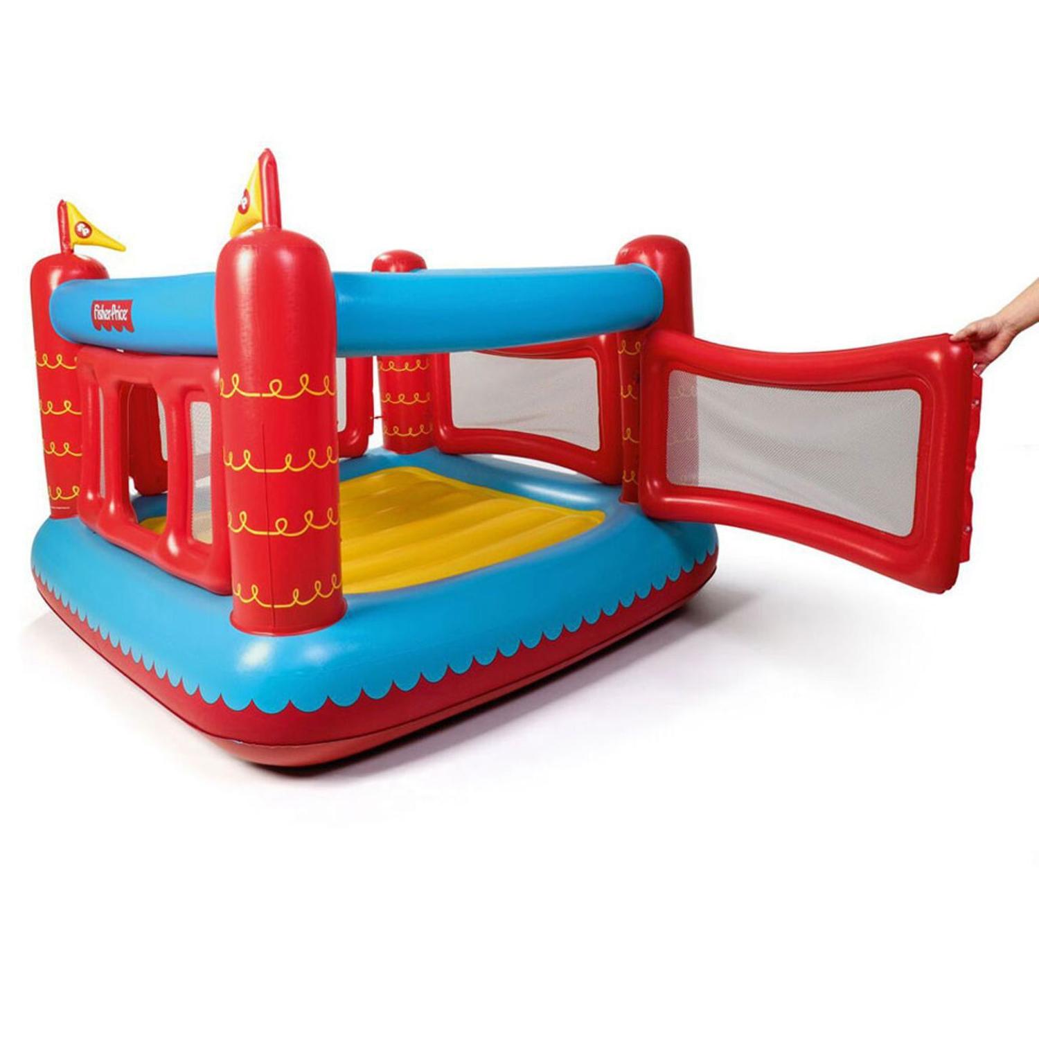 Pula Pula Castelo Inflável Fisher Price 93504 - Brinquedos Infláveis ...