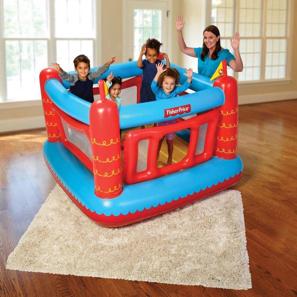 Pula Pula Castelo Inflável Fisher Price 93504 - Brinquedos Infláveis ...