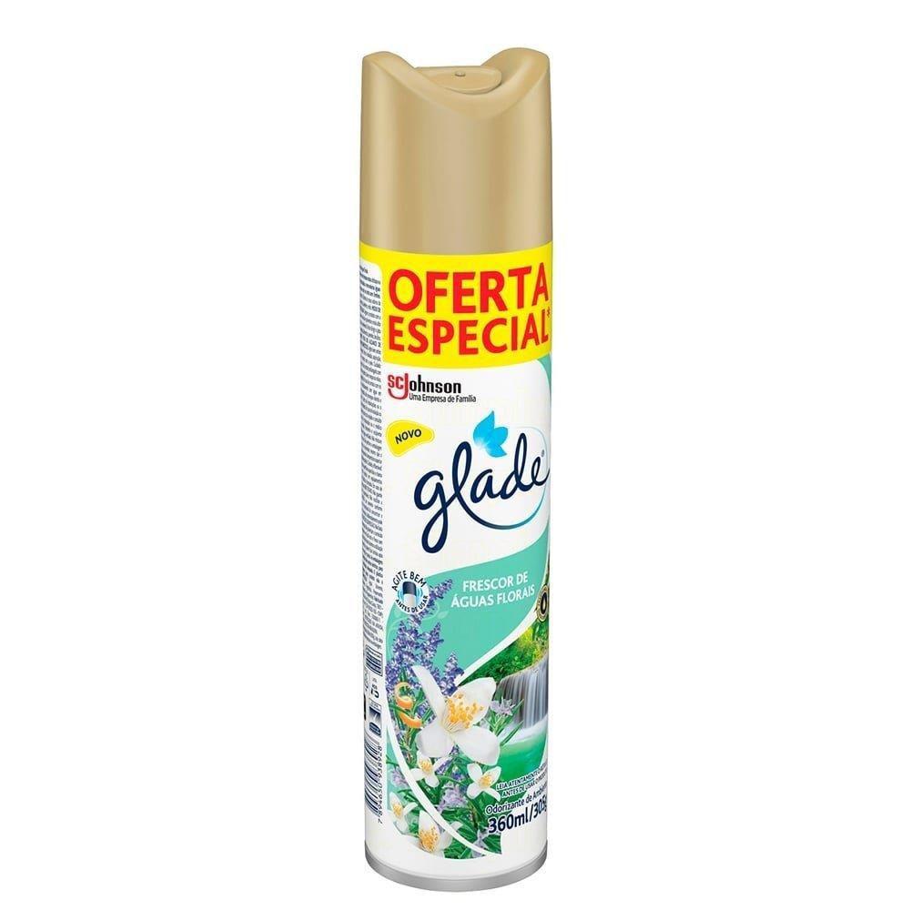Purificador Ar Glade Aerosol Frescor De Aguas Florais 360Ml Oferta Especial - Odorizador e ...