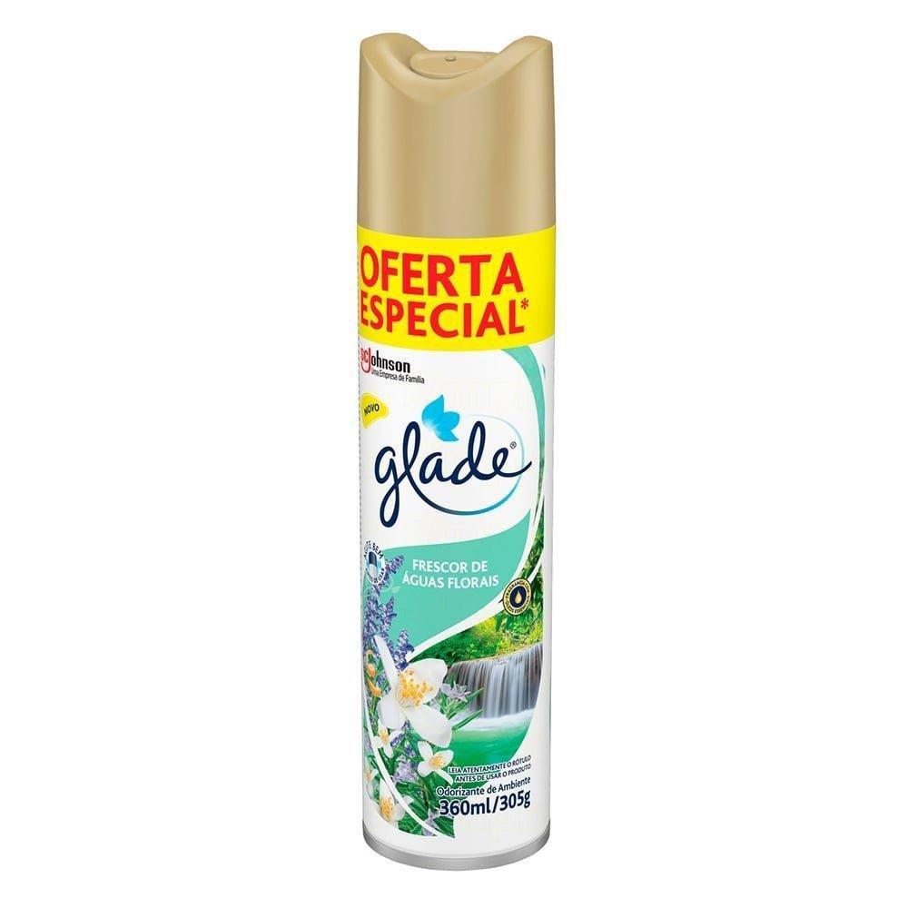 Purificador Ar Glade Aerosol Frescor De Aguas Florais 360Ml Oferta Especial - Odorizador e ...