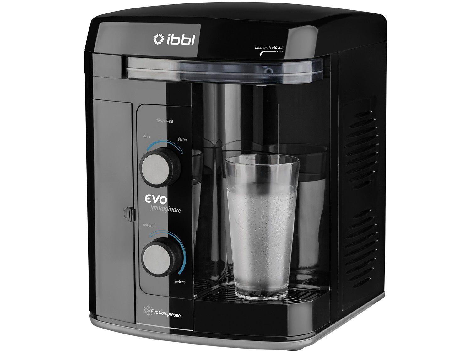 Purificador de Água IBBL - Refrigerado por Compressor Preto Evo ...