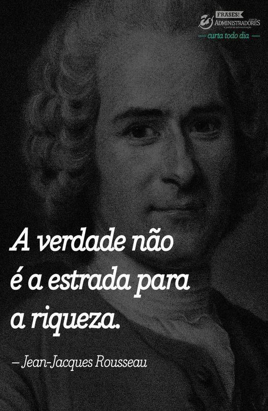 Quadro Decorativo Frase Motivacional Jean Jacques Rousseau - Podium ...