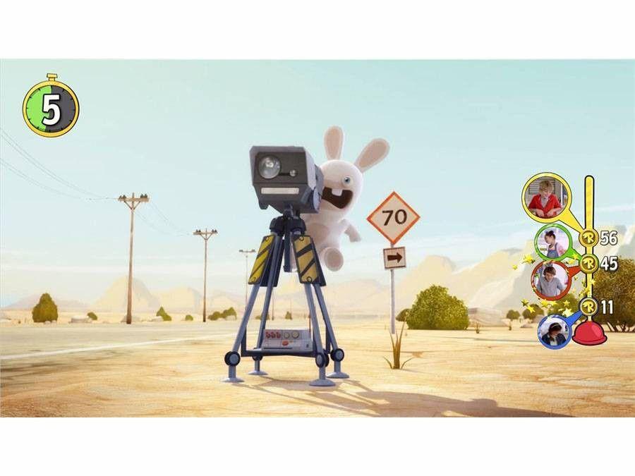 Rabbids Invasion para Xbox 360 Kinect - Ubisoft - Jogos de Aventura ...
