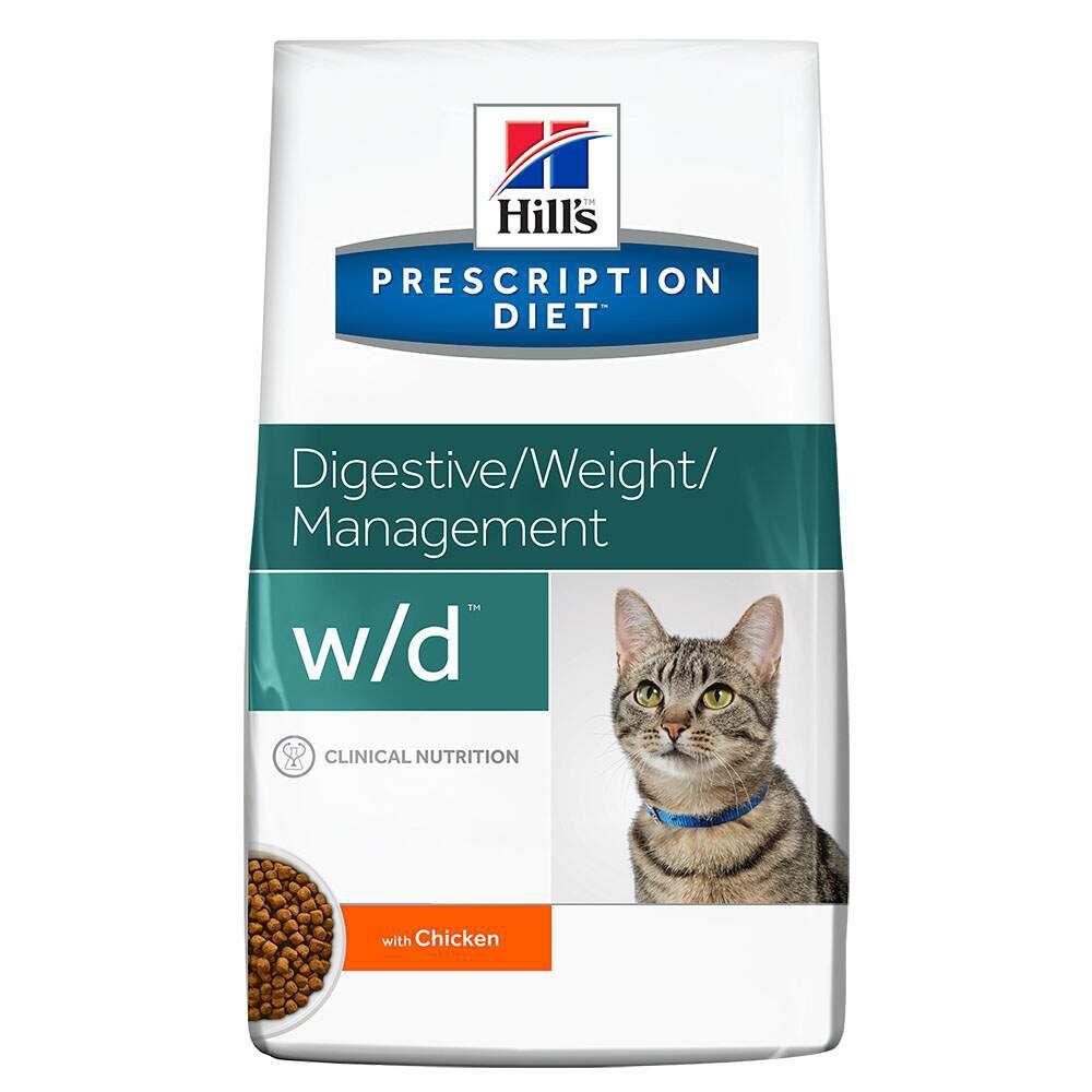 Ração Hills WD Para Gatos Adultos Diabéticos 1,8kg - Hill's - Ração ...