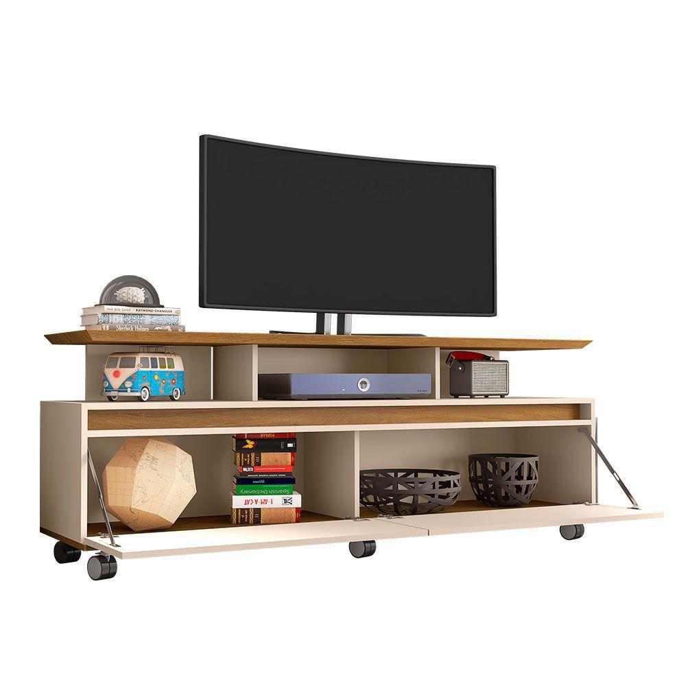 Rack Bancada Texas Sala Para TV 65 Polegadas - Moveis Bechara - Rack ...
