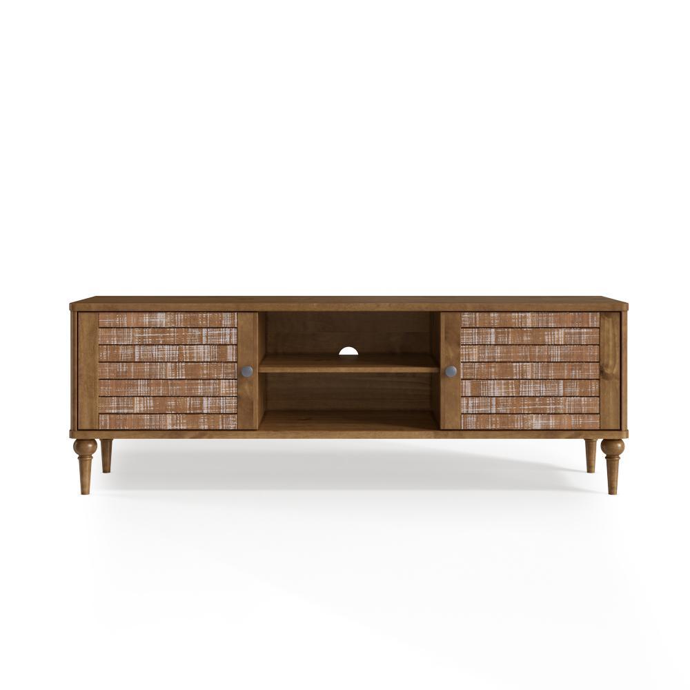 Rack Colonial 150 2 Portas Madeira Maciça Garapa - Artemobili - Rack ...