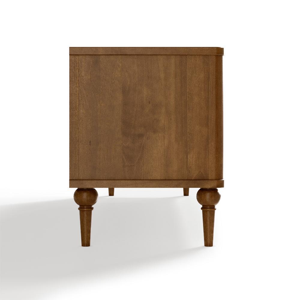 Rack Colonial 150 2 Portas Madeira Maciça Garapa - Artemobili - Rack ...