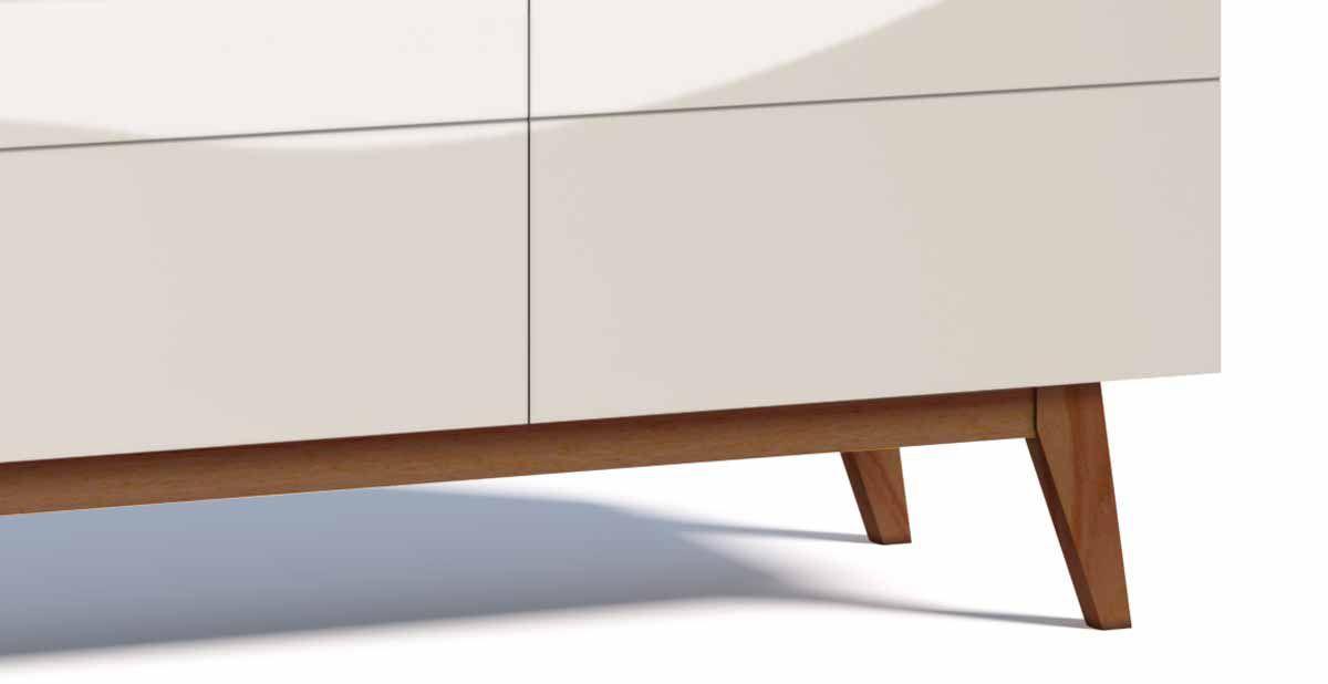 Rack com Painel Classic 3G 1.8 Freijó com Off White - Imcal Móveis - Rack com Painel - Magazine ...