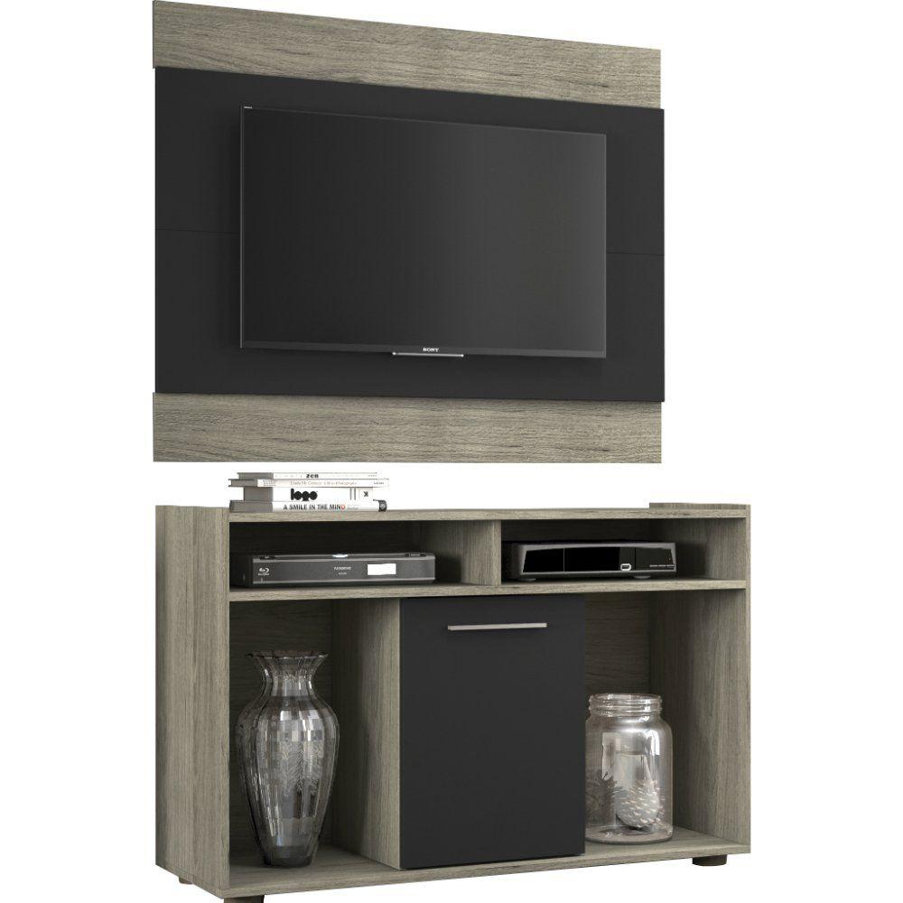 Rack com Painel para TV 43 Polegadas Show Notável Móveis - Rack com ...