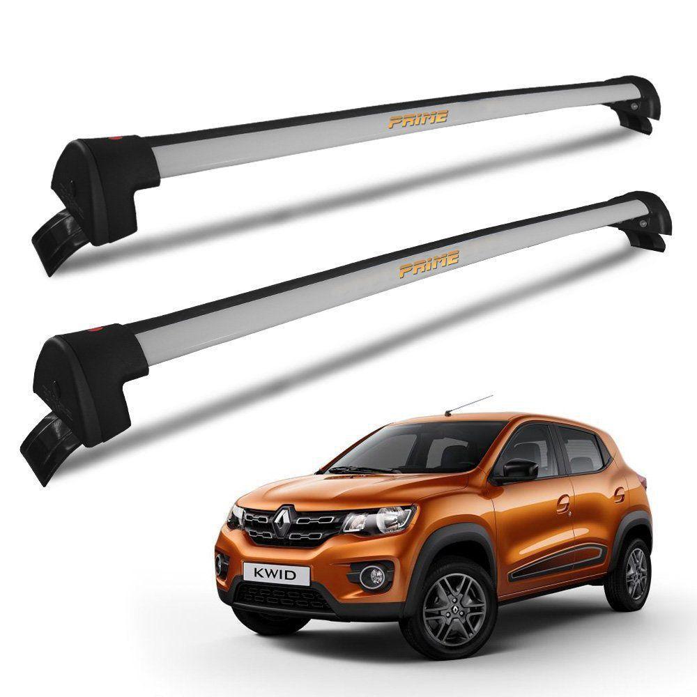 Rack De Teto Renault Kwid 2018 a 2020 Alumínio Prata - Prime - Rack e ...
