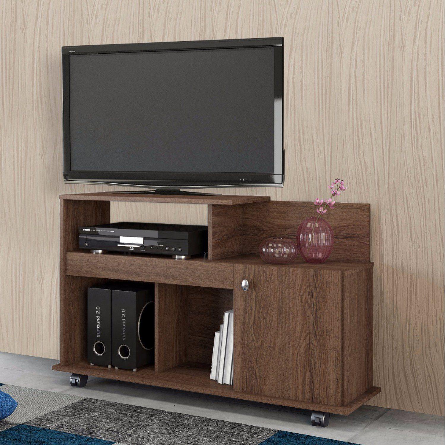 Rack para TV até 32 Polegadas com 1 Porta Flash Belaflex Malte - Rack ...