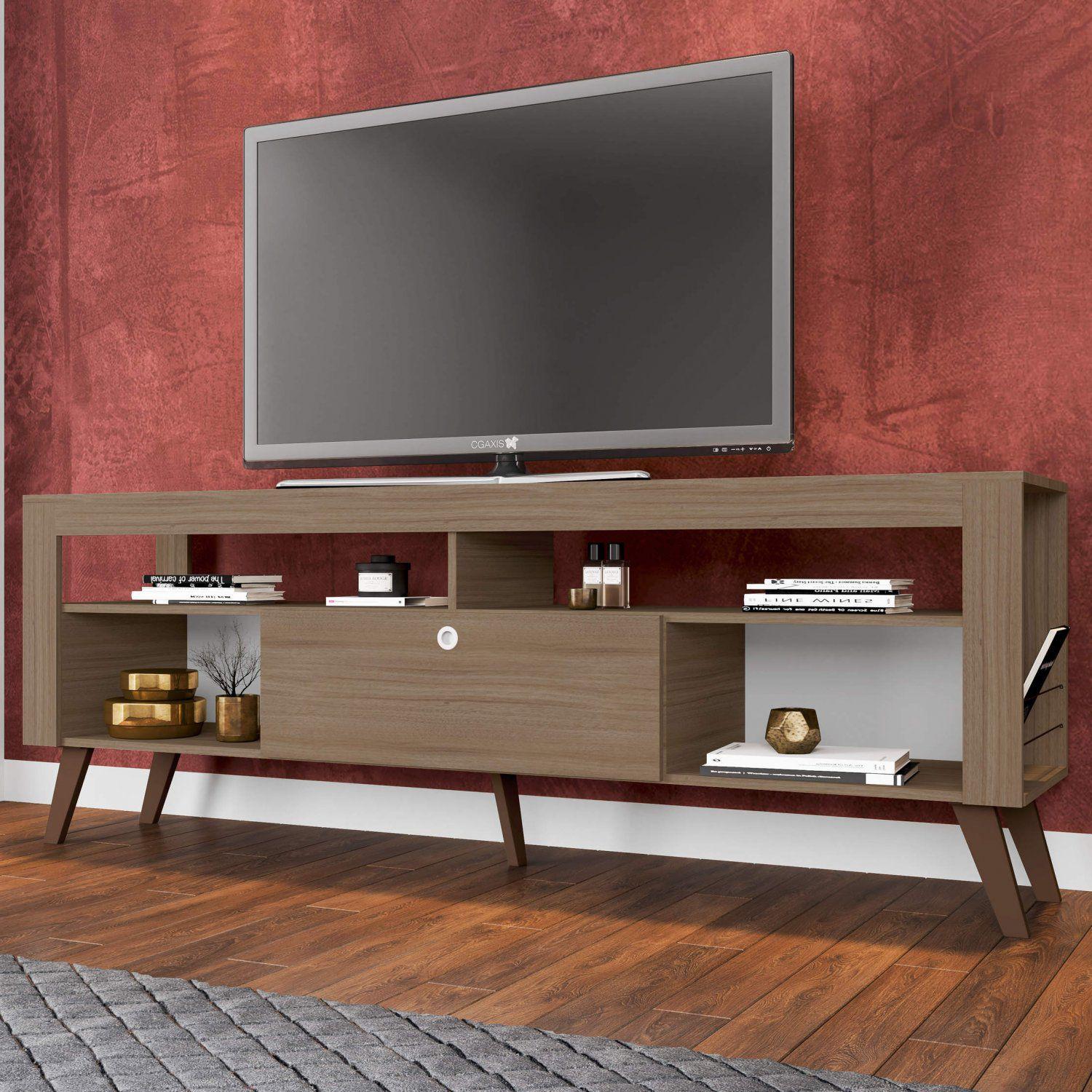 Rack para TV até 55 Polegadas Quebec Sala Contemporâneo Art in Móveis ...