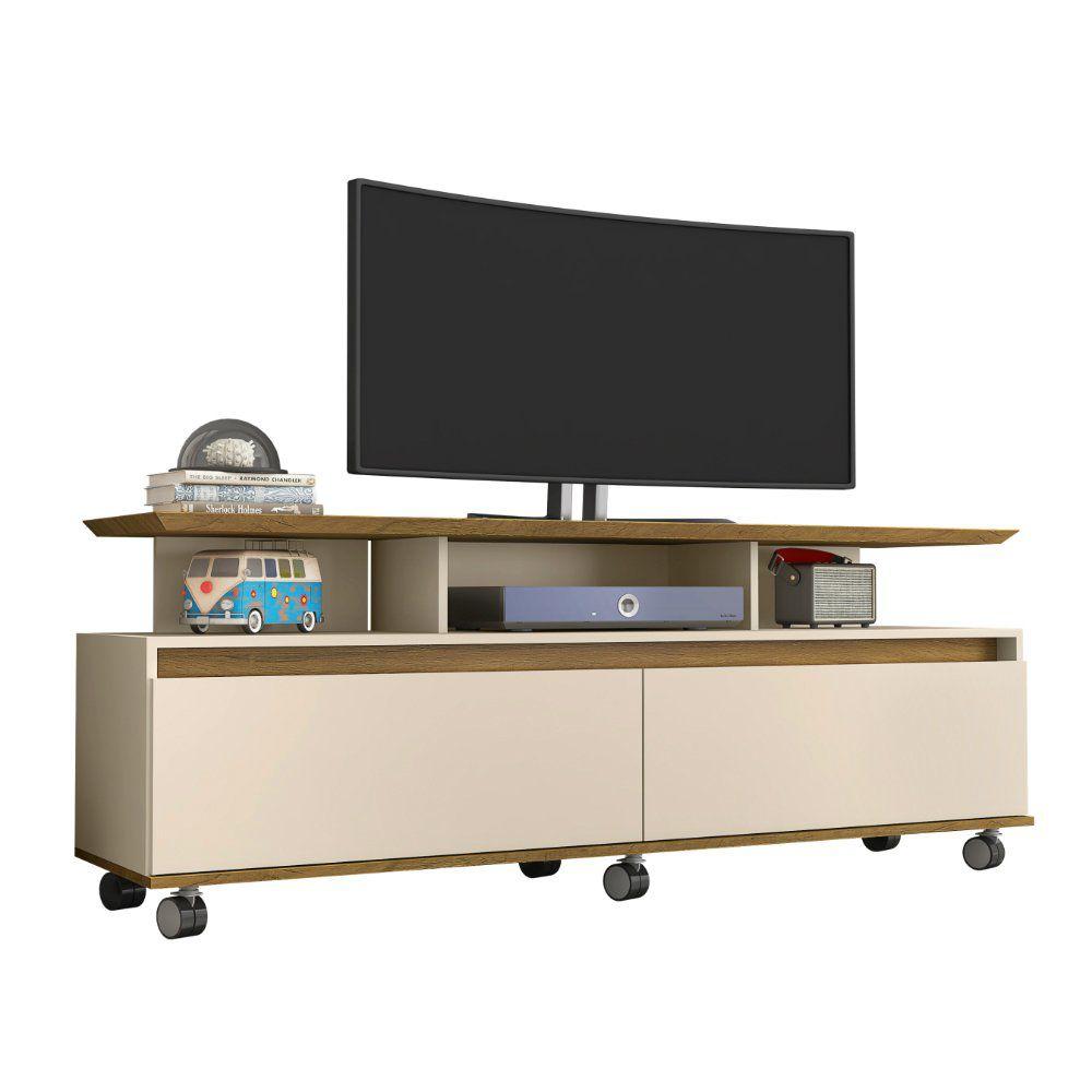Rack para TV até 60 Polegadas 2 Portas Texas Bechara - Rack - Magazine Luiza