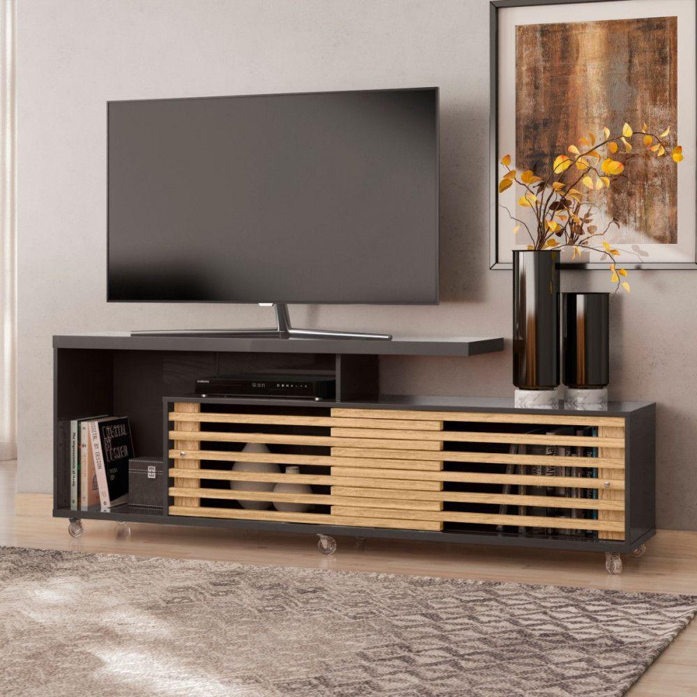 Rack para TV até 65 Polegadas 2 Portas Frizz Madetec - Rack - Magazine ...