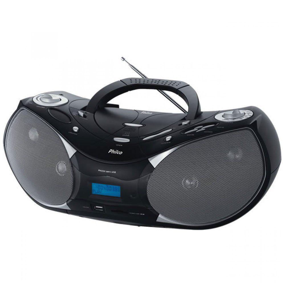 Rádio Portátil Philco USB CD Mp3 Player PH229 - Britania Philco - Rádio ...
