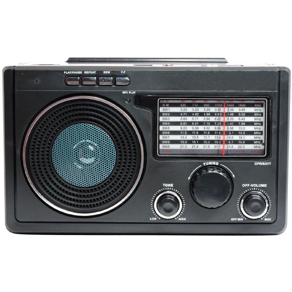 Rádio Retrô Cnn-686 Recarregável Am Fm 3w Rms 4 Ohms - Livstar - Rádio ...