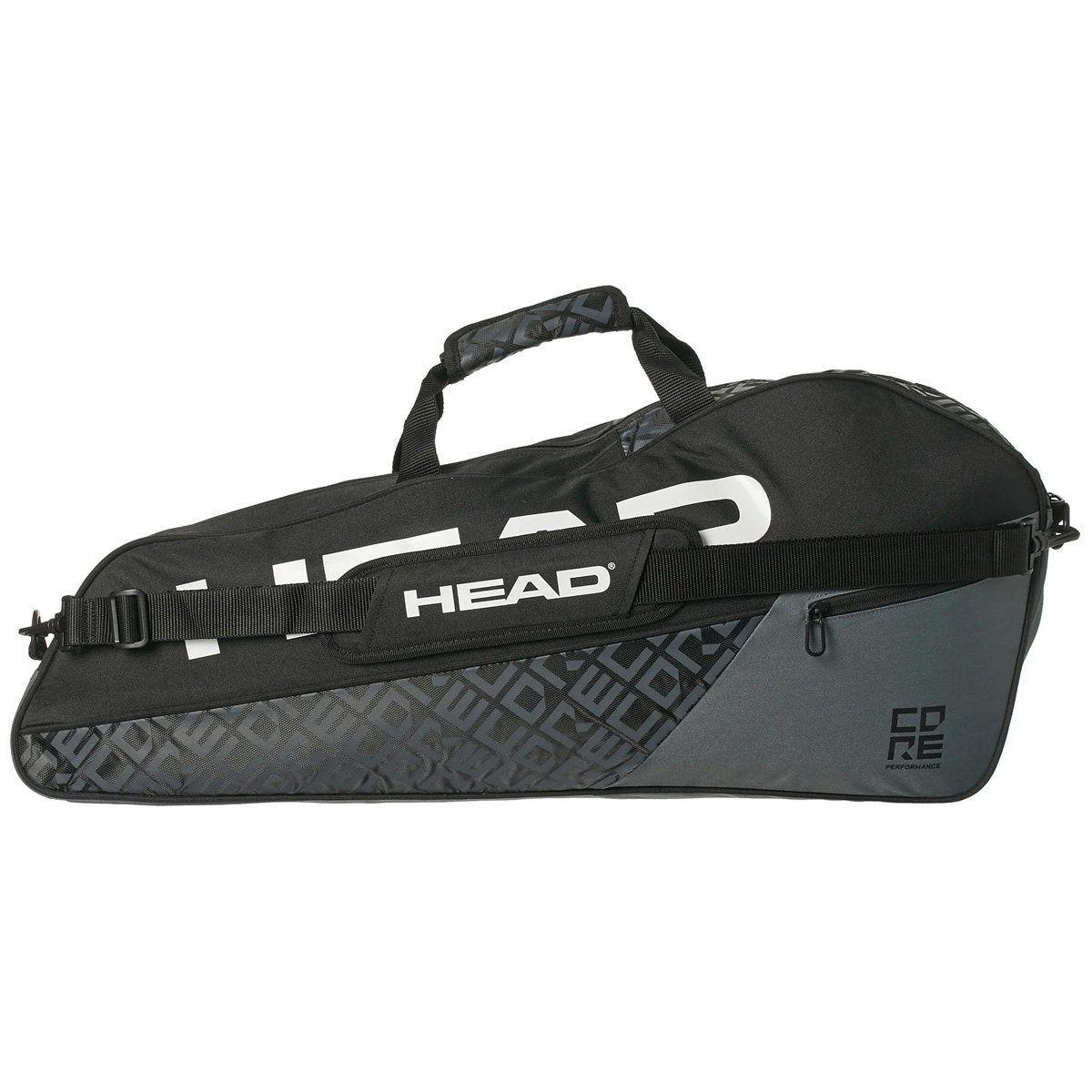 Raqueteira Core 3R PRO Preto Modelo 2022 - Head - Raqueteira para Tênis ...